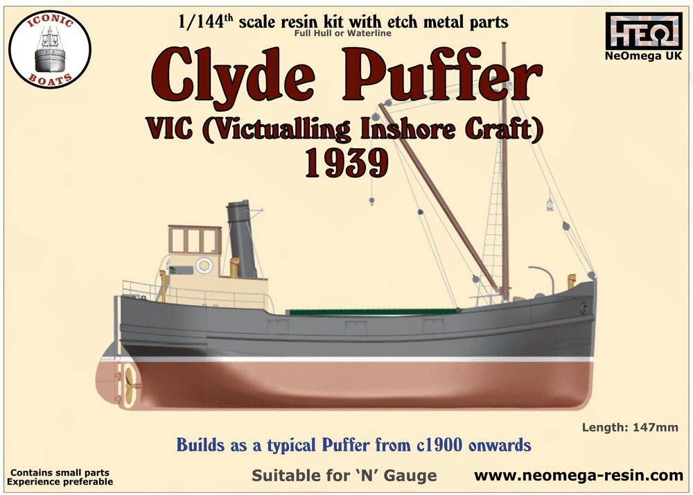 1/144th Clyde Puffer