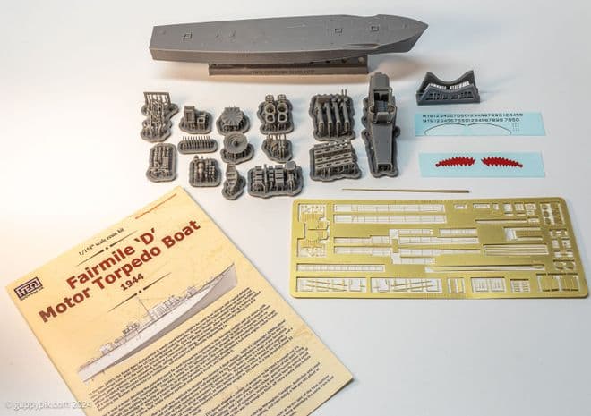 1/144th scale Fairmile D MTB 1944