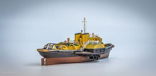 1/350th Scale Director Class Paddle Tug