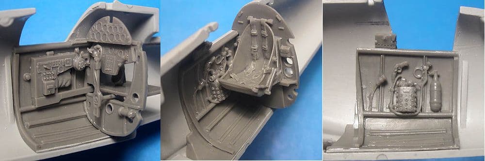 Hs-123 Cockpit set