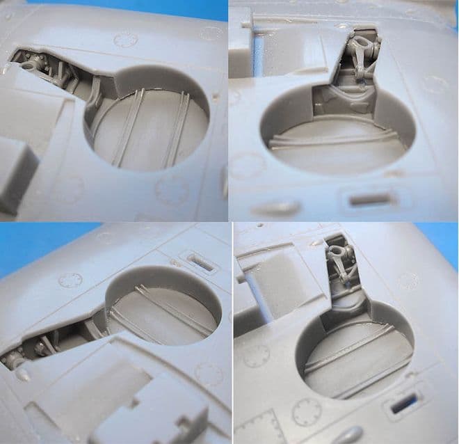 Spitfire Mk VIII/IXc wheel wells