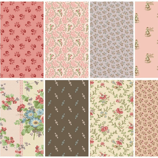 9473 - Ayla - Max & Louise - Black Birds on Cream - 1727 L - Cotton Fabric