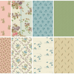 9473 - Ayla - Max & Louise - Black Birds on Cream - 1727 L - Cotton Fabric