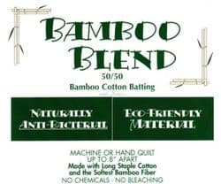Bamboo Blend Quilt Wadding - 90" wide x 18 3m long bolt - 50 Cotton 50 ...