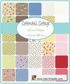 Cottontail Cottage - Moda Mini Charm Pack UK by Bunny Hill Designs for ...