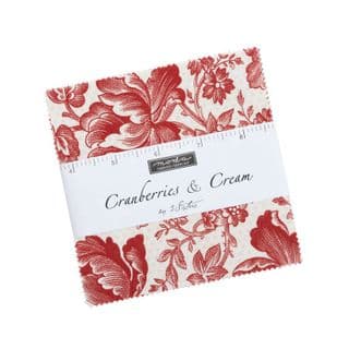 Cranberries & Cream - Charm Pack by 3 Sisters for Moda Fabrics
