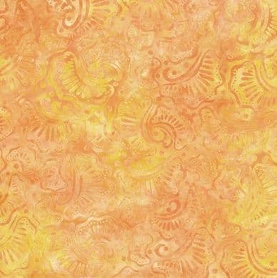 CW-Z030 - Prismatic Yellow Orange Batik - Wilmington Batiks 22190 855 ...
