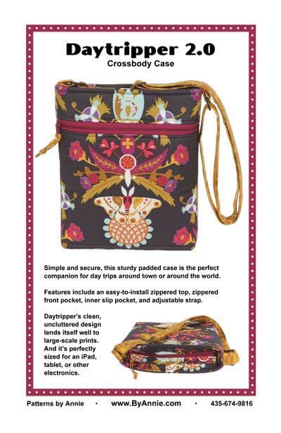 Daytripper II - Bag Sewing Pattern - byAnnie com - PBA241-2