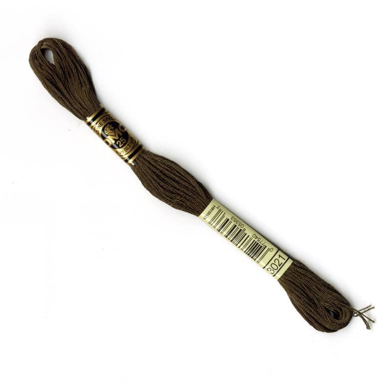 DMC 6-Strand Embroidery Thread - 3021