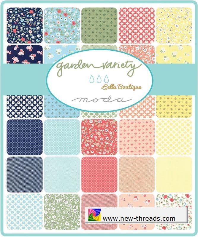Garden Variety Mini Charm by Lella Boutique for Moda Fabrics