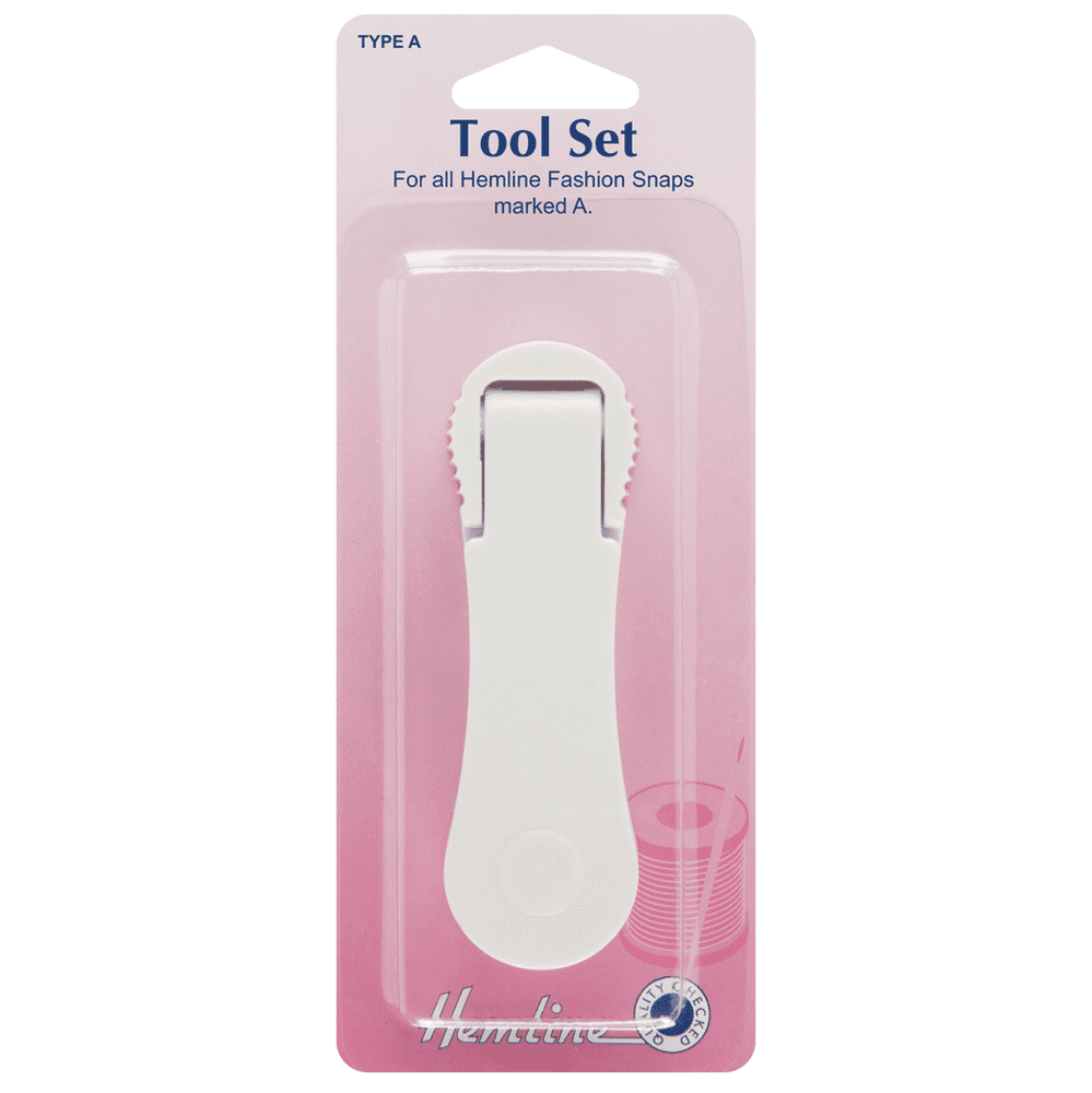 Hemline Tool Set For Fashion Snaps