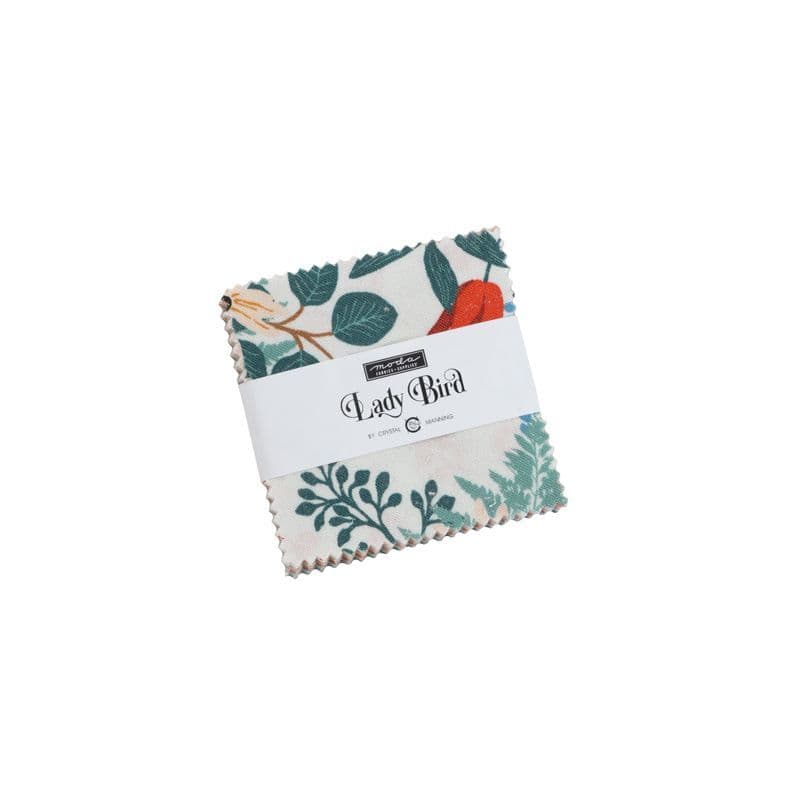 Lady Bird - Mini Charm by Crystal Manning for Moda Fabrics UK