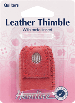 Leather Coin Thimble - M