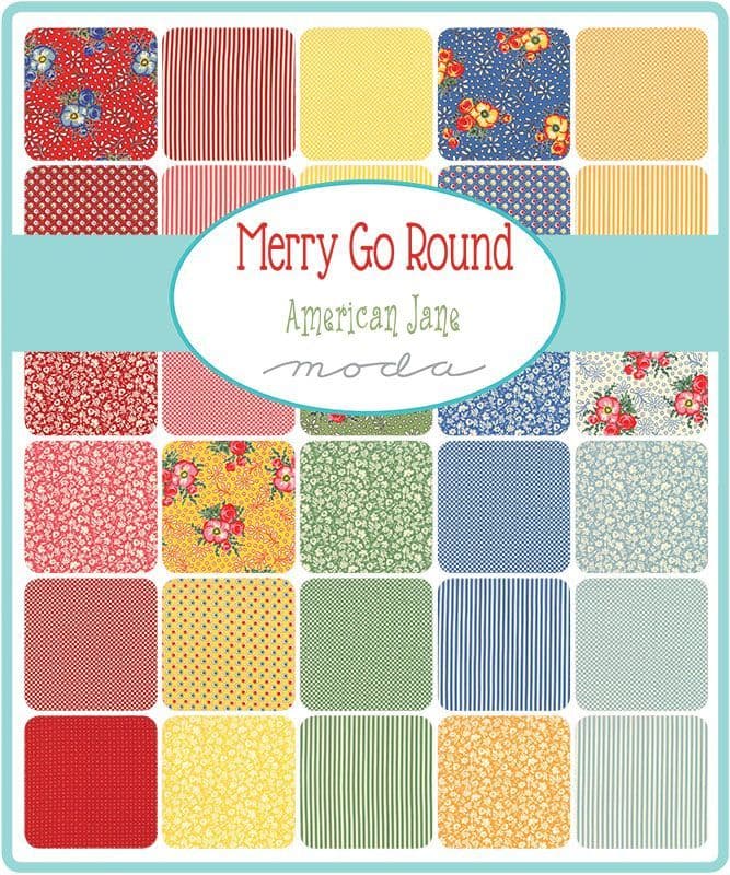 Merry Go Round - Moda Mini Charm Pack UK by American Jane for Moda Fabrics