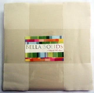 Moda Layer Cake UK - Moda Bella Solids 9900-12 Natural - Moda Fabrics