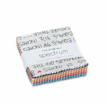 Spectrum - Moda Mini Charm Pack UK by V and Co for Moda Fabrics