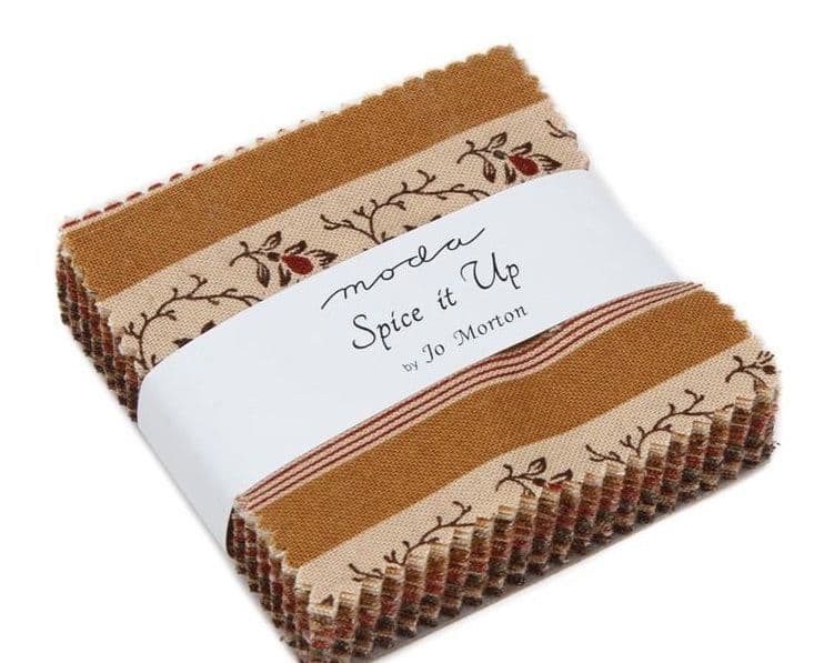 Spice it Up - Moda Mini Charm Pack UK by Jo Morton for Moda Fabrics