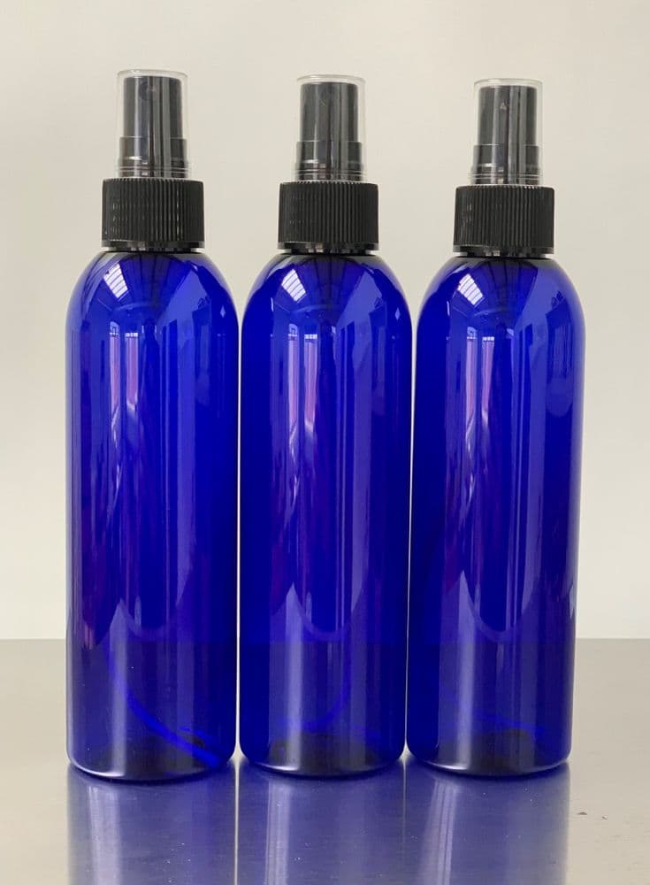 Blue Plastic Bottle 200ml x3
