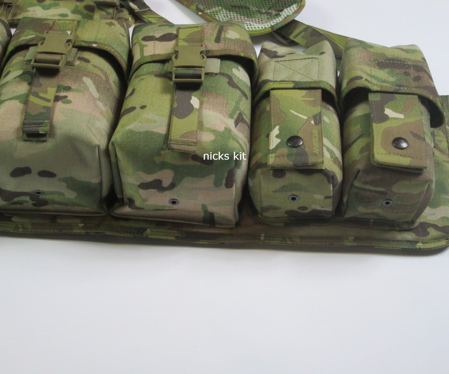 Airborne Webbing 3 Pouch Crye Multicam