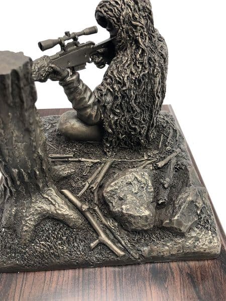 British Military Sniper Statue