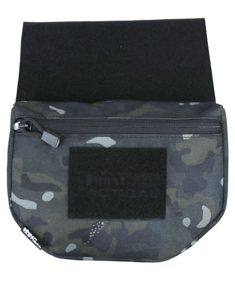 British Terrain Pattern Black Black Guardian Waist Bag