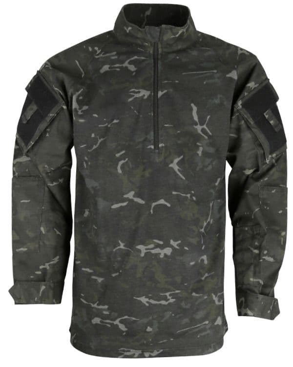 British Terrain Pattern Black Ubacs Top