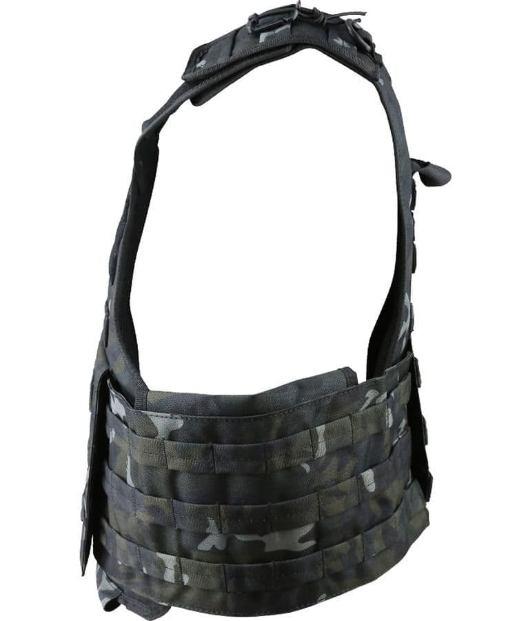 British Terrain Pattern Black Viking Molle Battle Belt Platform