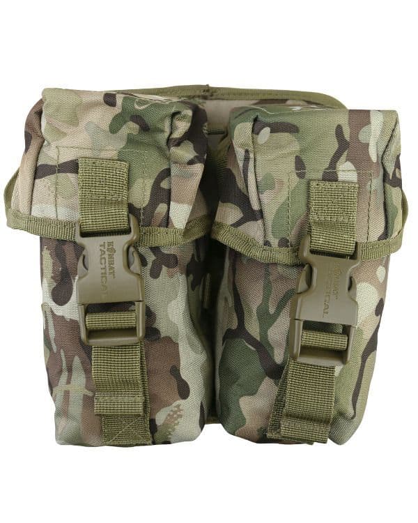 British Terrain Pattern Molle Double Ammo Pouch