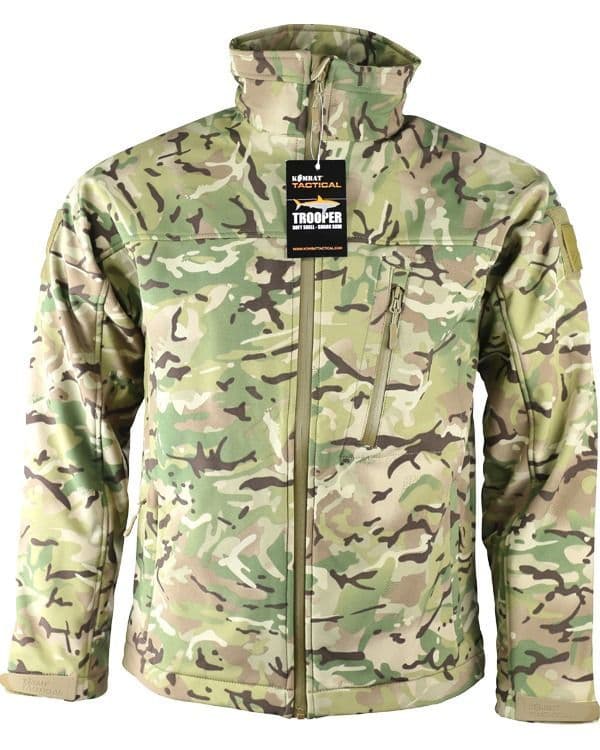 British Terrain Pattern Trooper Tactical Soft Shell Jacket