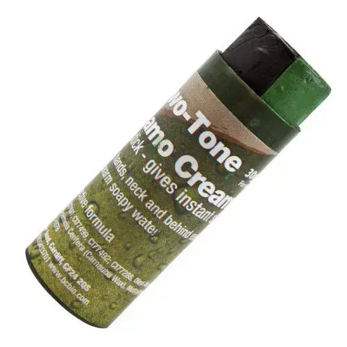 Camouflage Cream Stick Green/Black 30g