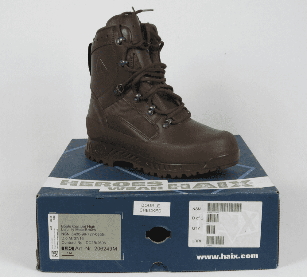 Haix Hi Liability Boots New In Box