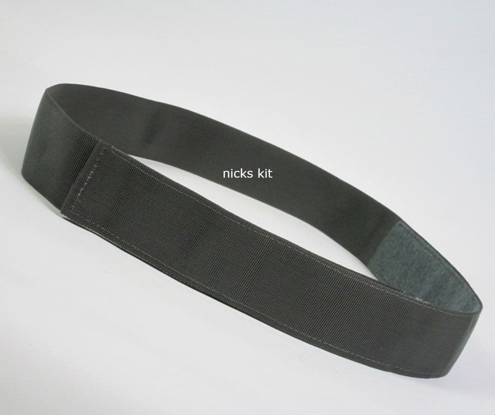 Lightweight Duty Belt Metallic Grey