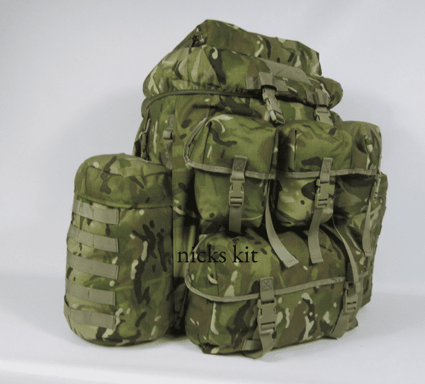 MTP Airborne Bergen Mk2 With Molle Side Pockets