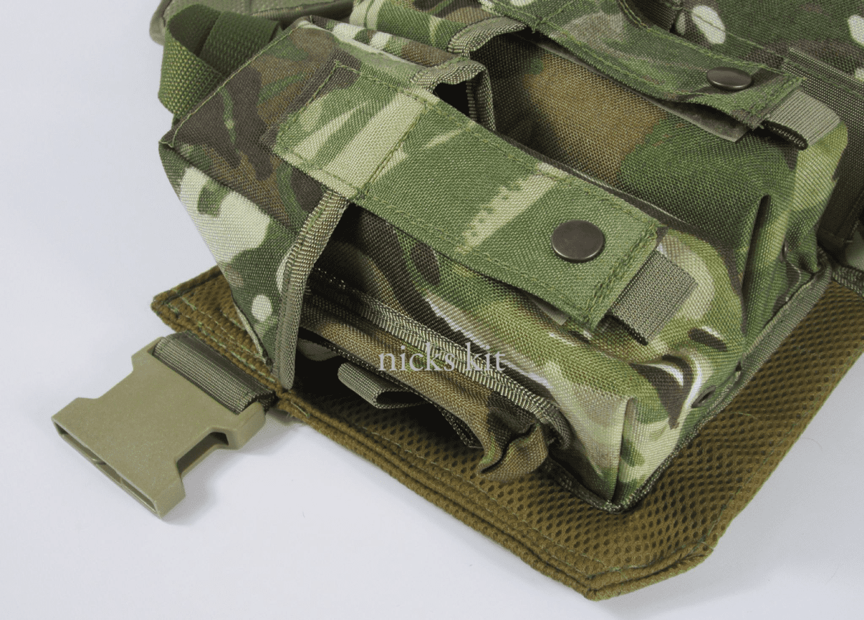 MTP Airborne Webbing 3 Utility Pouch Basic - Padded