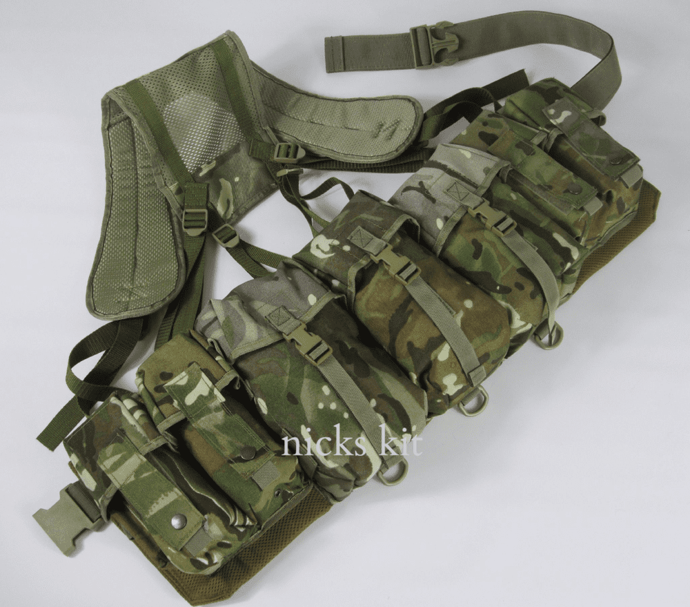 MTP Airborne Webbing 3 Utility Pouch Basic - Padded