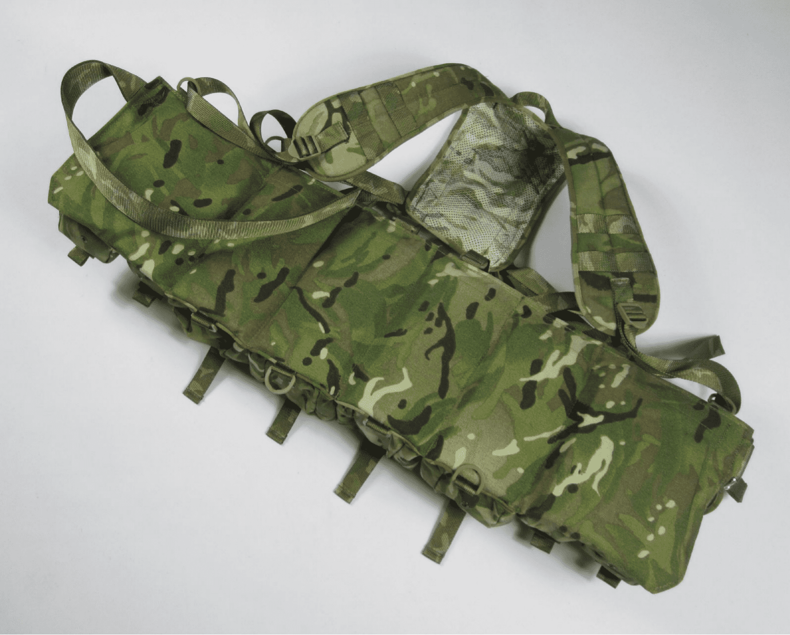 MTP Airborne Webbing - 4 Utility Pouches