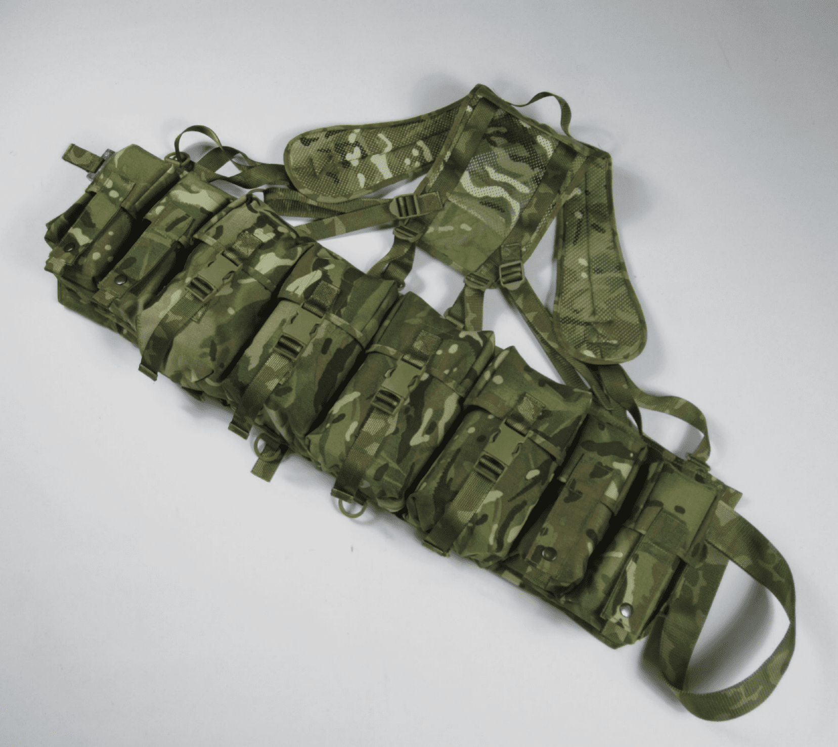 MTP Airborne Webbing - 4 Utility Pouches