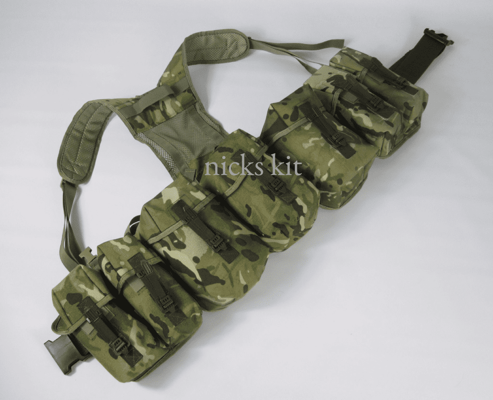 MTP PLCE Webbing - 3 Utility Pouches