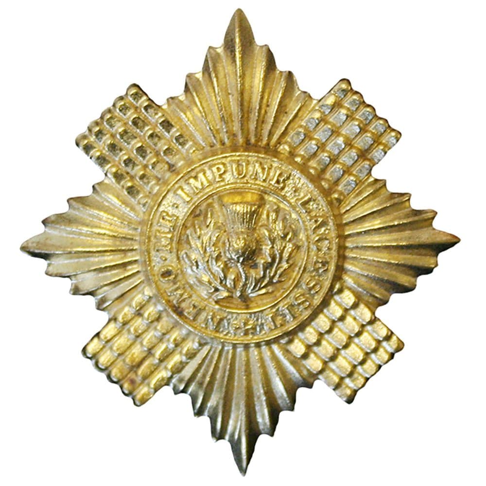 Official Scots Guards Issue Cap Badge