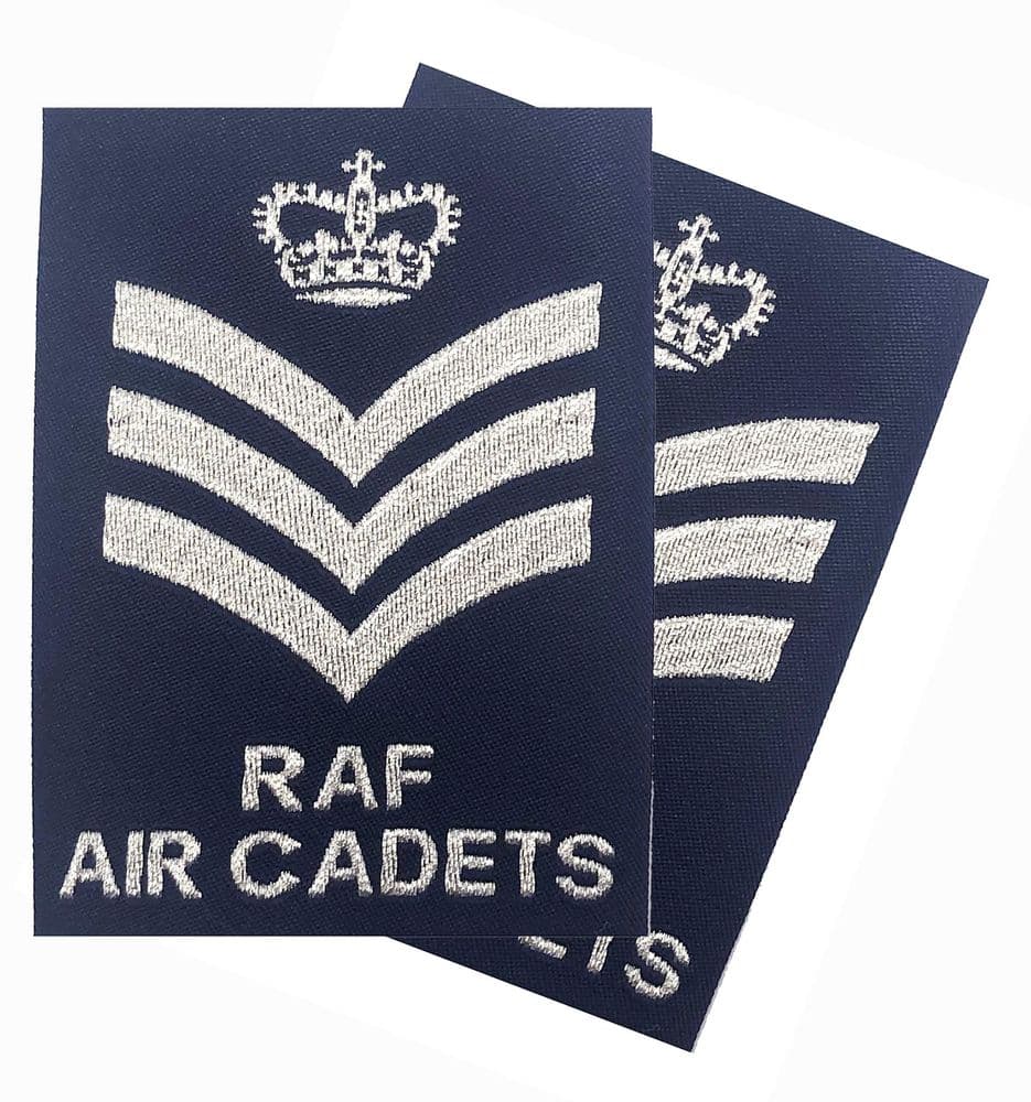 Raf Air Cadet Rank Slides Flight Sergeant