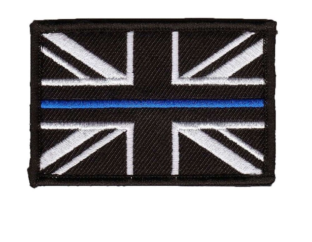 Union Jack Patch - Thin Blue Line Police