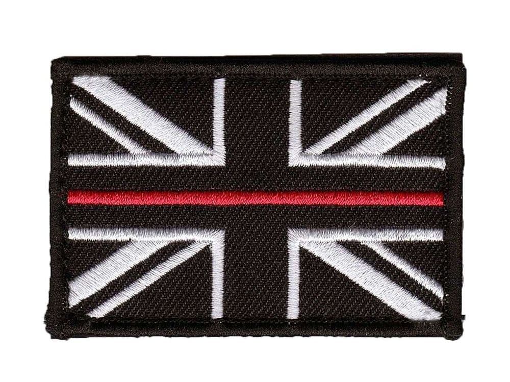 Union Jack Patch - Thin Red Line Fire Brigade