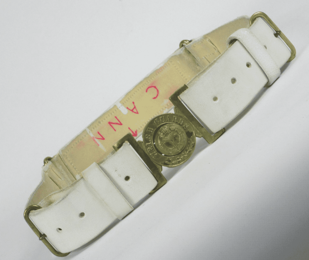 Welsh Guards White Ceremonial Belt