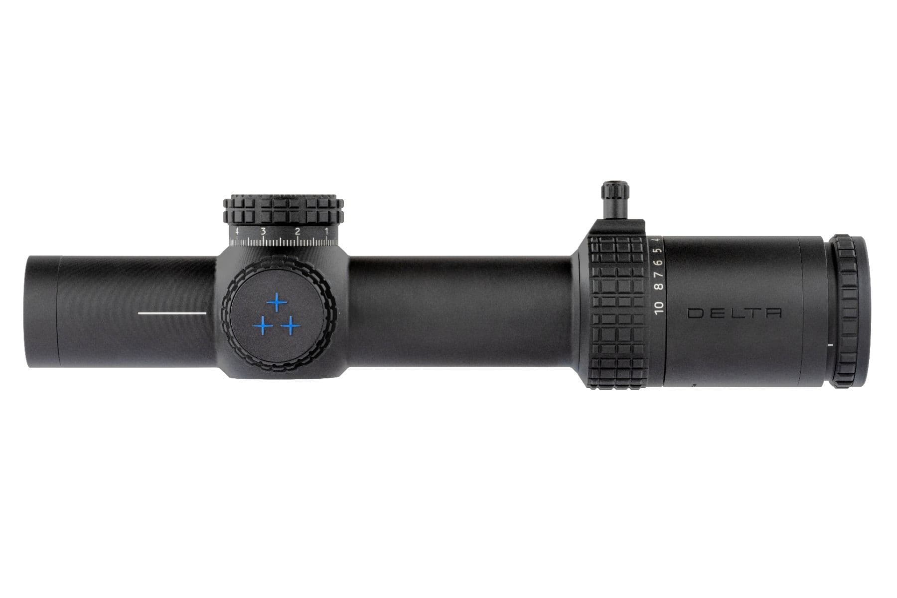 Delta Optical Stryker HD 1-10x28 FFP 0 1 MRAD SDOG-1 Side Focus Rifle Scope