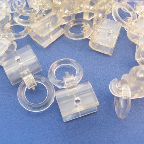 Plastic Ring Clips 10mm & x28;CR10& x29;