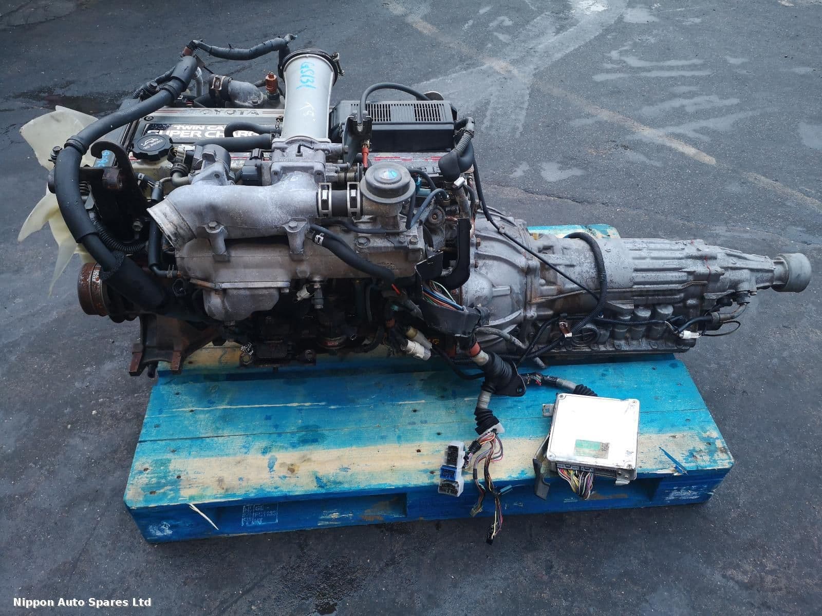 1992 TOYOTA SUPRA Engine Mk1 1G-GZE CROWN WITHOUT SUPERCHAGER WITH ECU ...