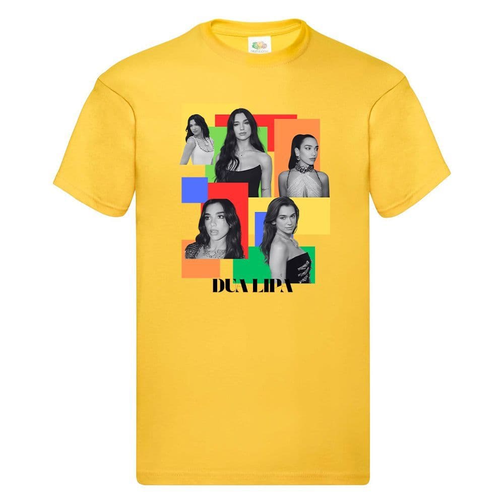 Dua Lipa Pop Art Graphic T-Shirt