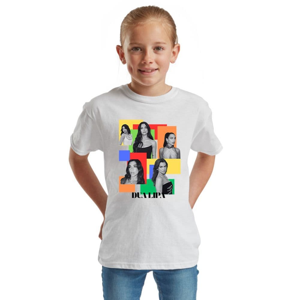 Dua Lipa Pop Art Graphic T-Shirt