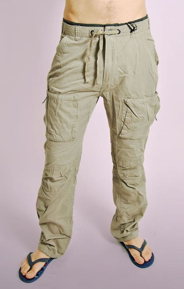 Stone Cotton Combat Pants