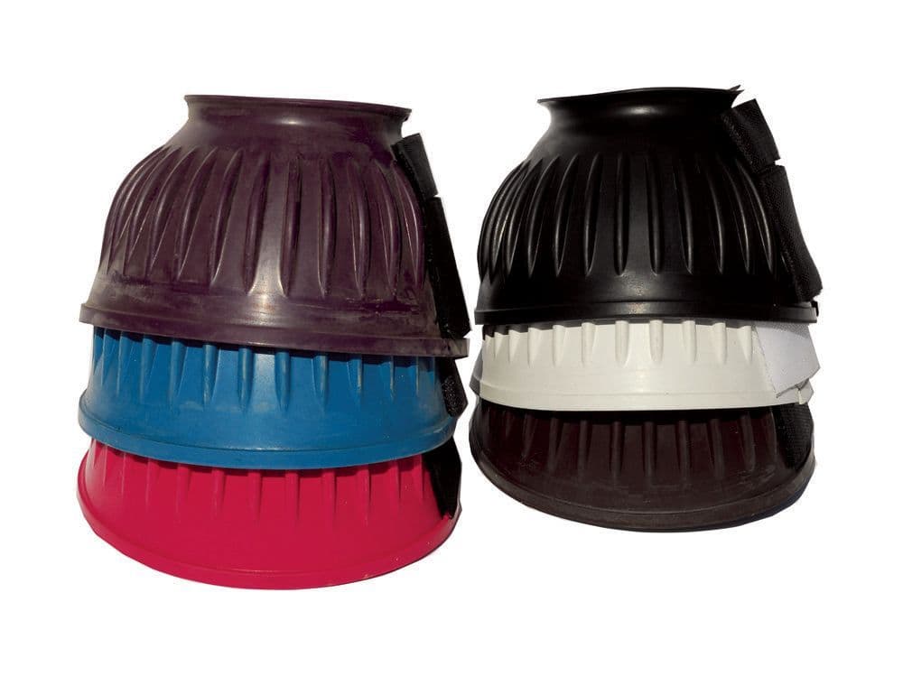 Blue Lizard Equestrian|Rubber Velcro Fastening Over Reach Boots